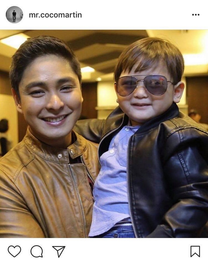 33 Adorable Moments of Coco Martin with his favorite baby! | ABS-CBN ...