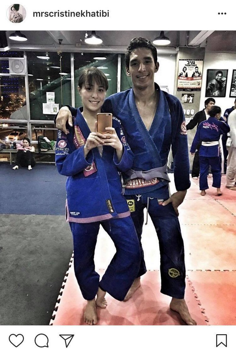 IN PHOTOS: Ali Khatibi with his gorgeous training partner for life ...