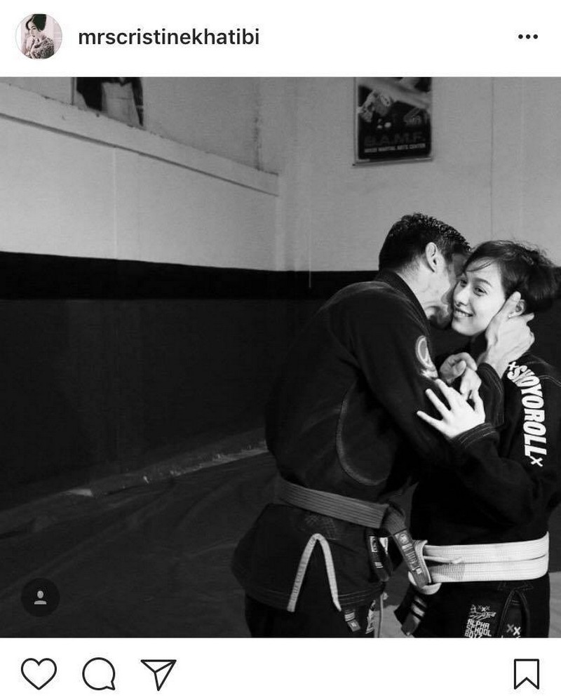 IN PHOTOS: Ali Khatibi with his gorgeous training partner for life ...