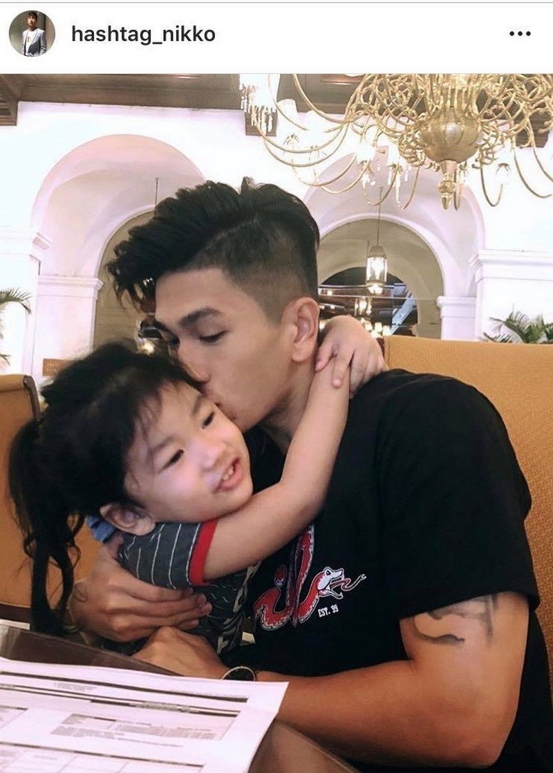 LOOK: 27 Photos of Nikko Natividad with his adorable little one | ABS ...