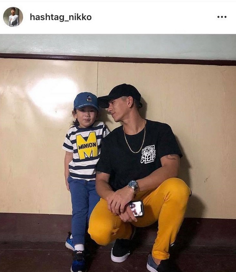LOOK: 27 Photos of Nikko Natividad with his adorable little one | ABS ...