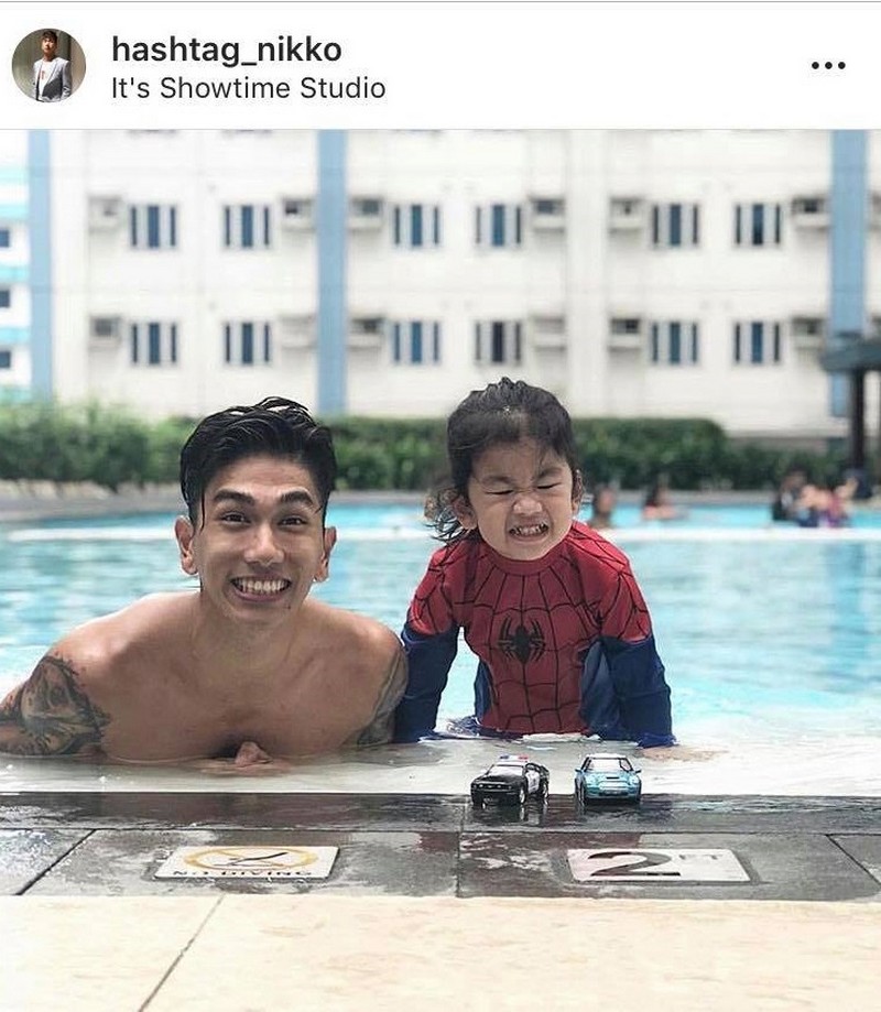 LOOK: 27 Photos of Nikko Natividad with his adorable little one | ABS ...