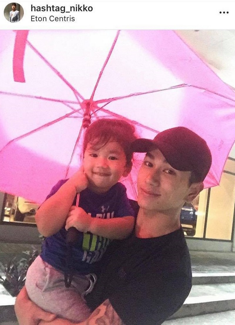LOOK: 27 Photos of Nikko Natividad with his adorable little one | ABS ...