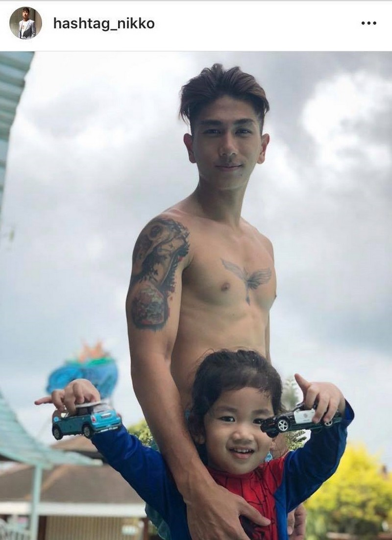 LOOK: 27 Photos of Nikko Natividad with his adorable little one | ABS ...