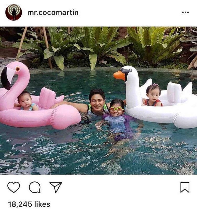 LOOK: Rare Photos of Coco Martin with his real-life babies | ABS-CBN ...