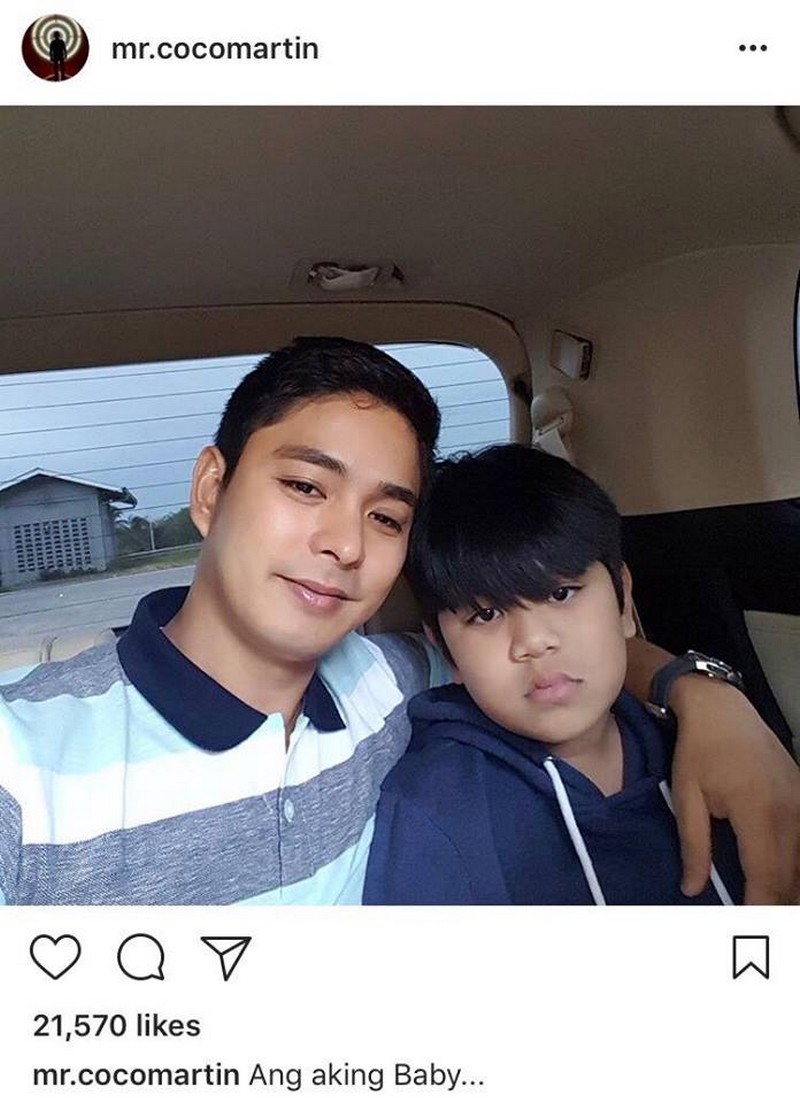LOOK: Rare Photos of Coco Martin with his real-life babies | ABS-CBN ...